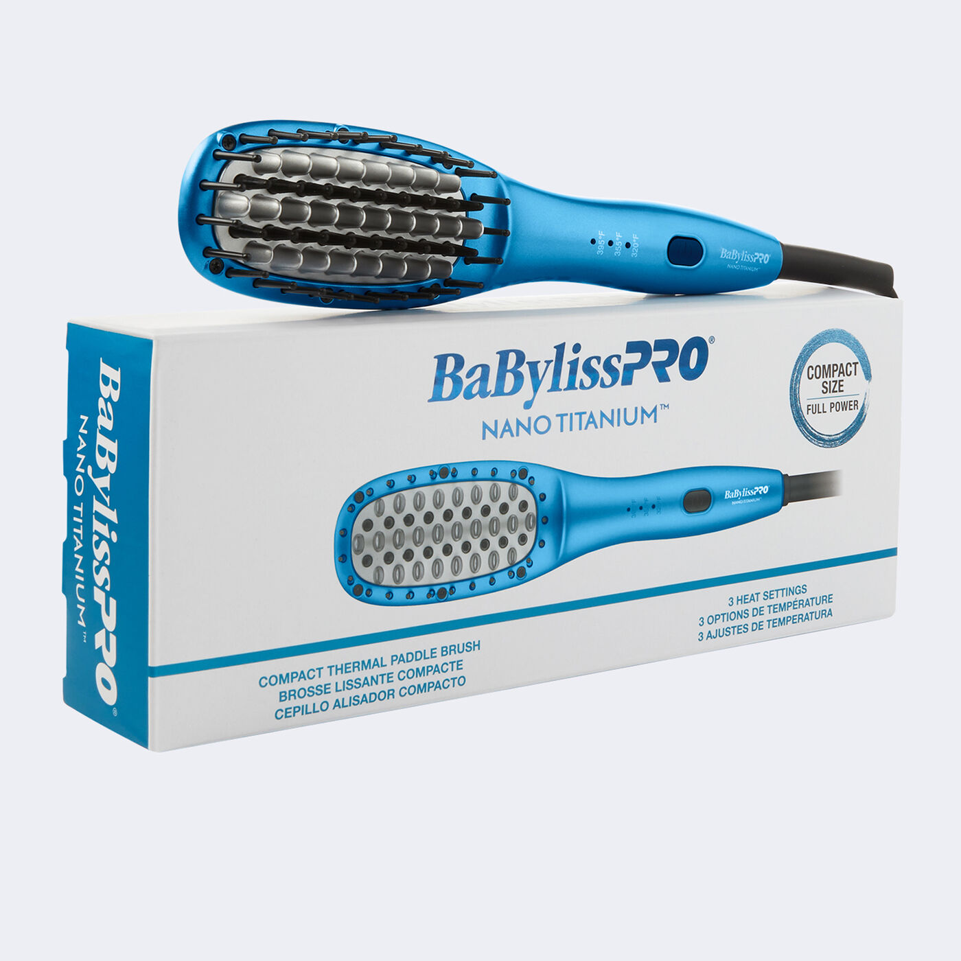 Compact Thermal Paddle Brush | BaBylissPRO