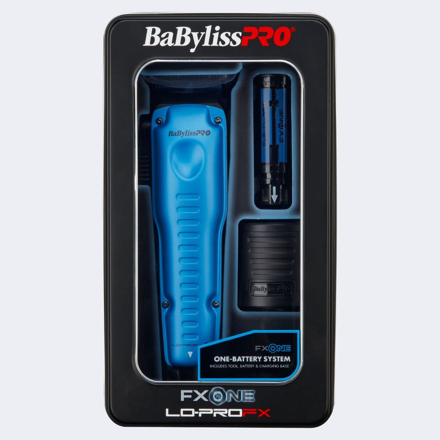 FXONE Lo-ProFX Cordless Clipper | Black & Blue, Limited | BaBylissPRO