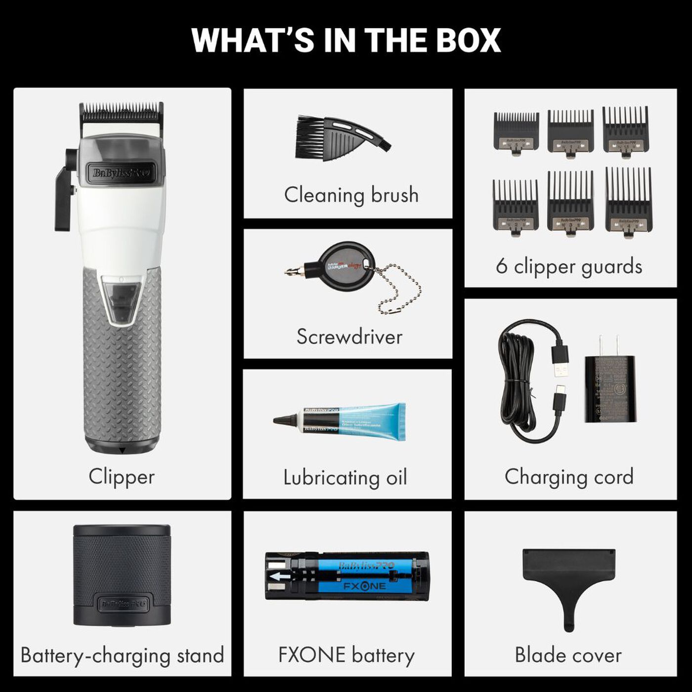 FXONE All-Metal Clipper - Frostbyte (Limited Edition) | BaBylissPRO